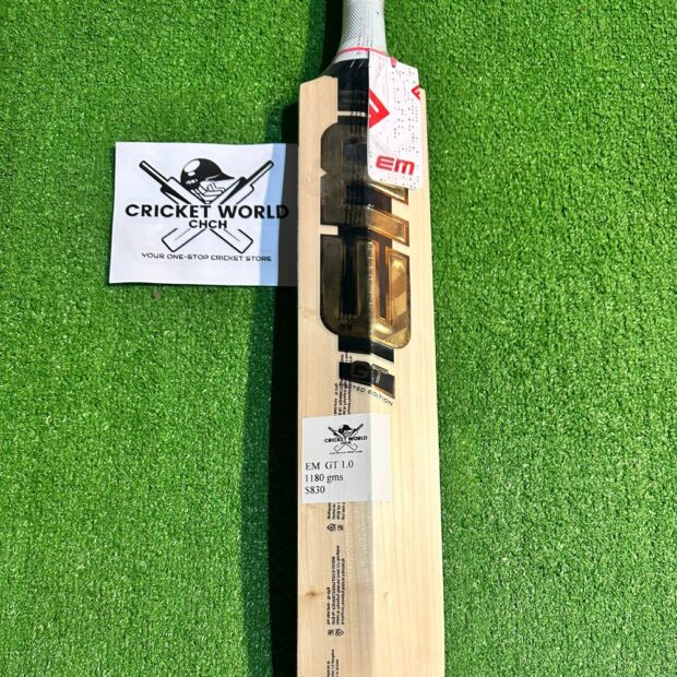 EM GT 1.0 Grade 1 English Willow Bat – CricketWorld ChCh – Most Loved ...