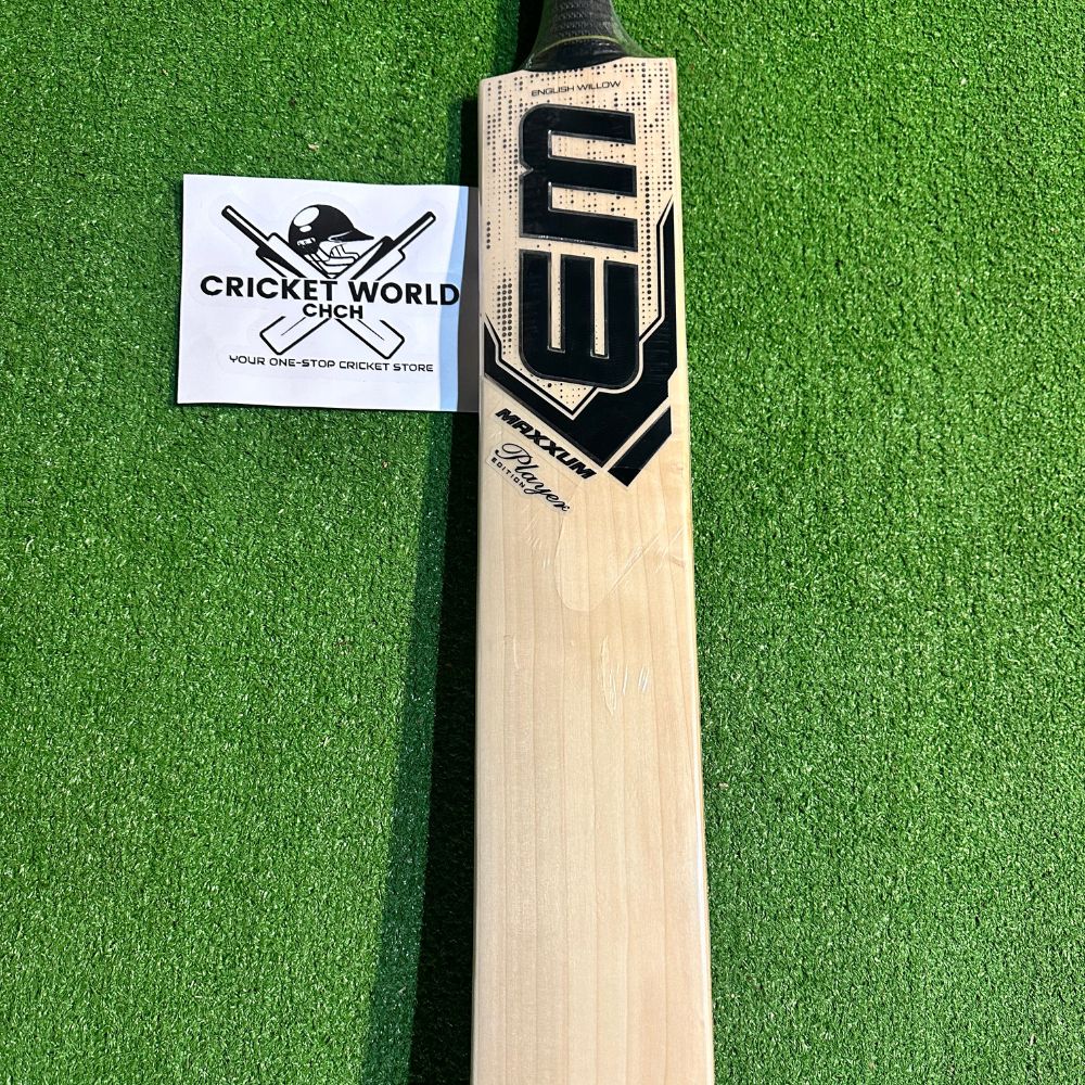 EM Maxxum MS Dhoni Player Edition Bat – CricketWorld ChCh – Most Loved Cricket Store in New Zealand