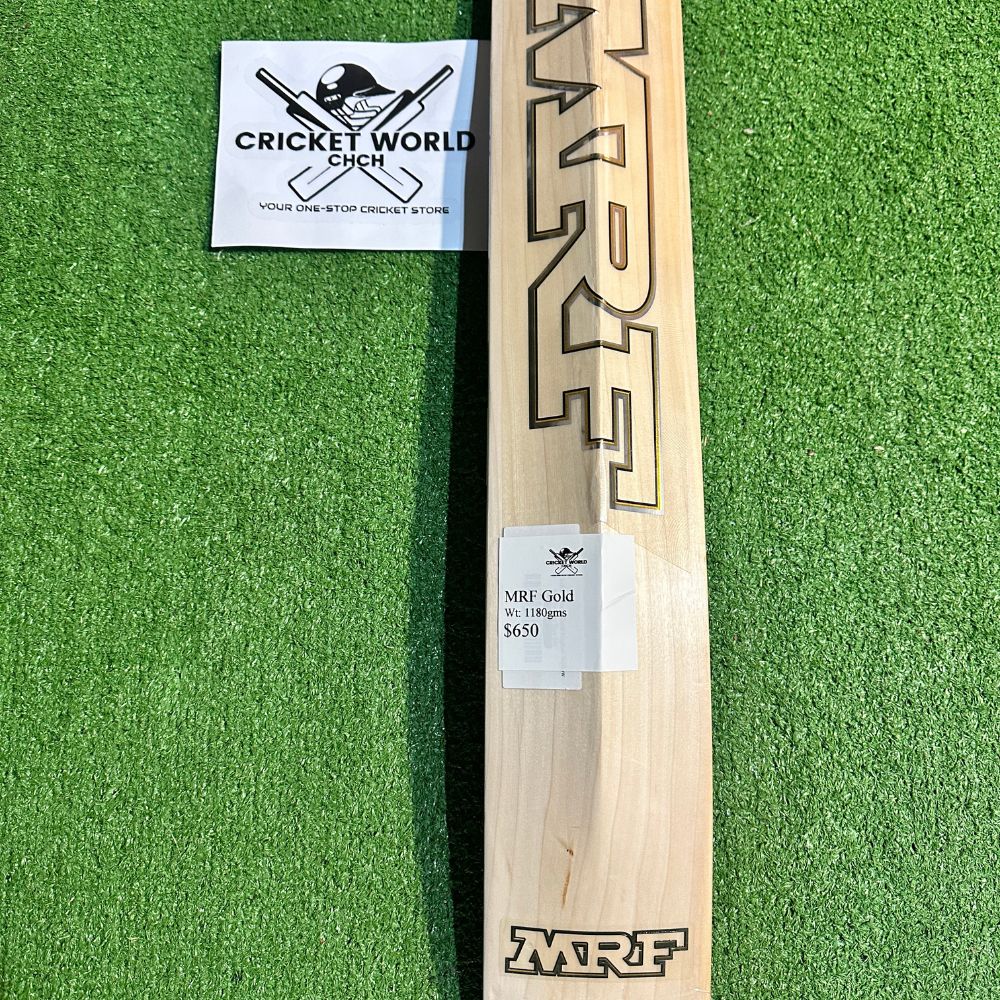MRF Wizard Gold Grade 1 English Willow Bat – CricketWorld ChCh – Most ...