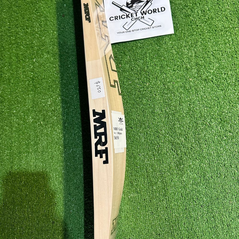 MRF Wizard Gold Grade 1 English Willow Bat – CricketWorld ChCh – Most ...
